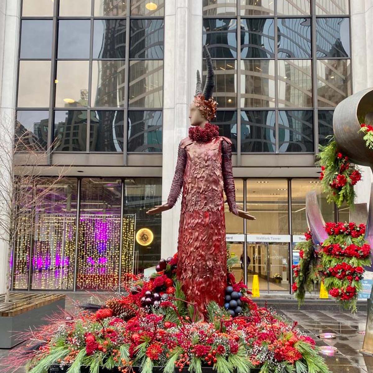 Burnaby Florist Adele Rae part of the Noel Floral Exhibition in ...